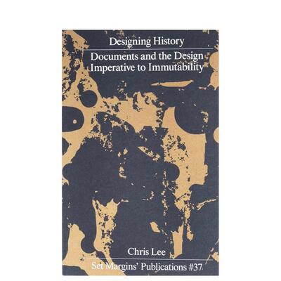 【预售】历史设计学Designing History英文综合设计Chris Lee平装Set Margins'进口原版书9789083404103