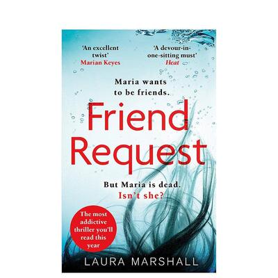 【现货】好友请求Friend Request英文文学小说Laura Marshall简装Sphere Books进口原版书9780751568356