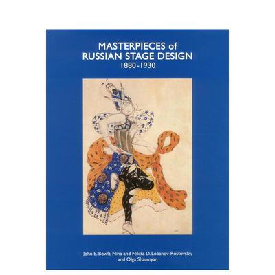 【现货】俄罗斯舞台设计杰作 1880-1930Masterpieces of Russian Stage Design英文综合设计BOWLTACC Art Books进口原版书9781851