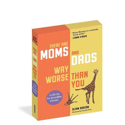 【现货】还有比你更糟糕的父母一套2册There Are Moms and Dads Way Worse Than You 英文儿童绘本知识百科Glenn Boozan精装6-9岁