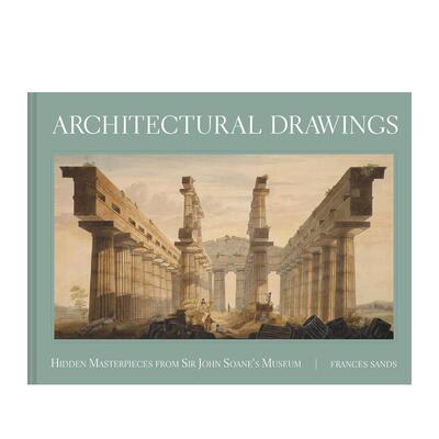 【现货】建筑图纸 约翰索恩爵士博物馆的隐藏杰作Architectural Drawings英文建筑设计风格与材料构造Dr. Frances Sands精装Batsf