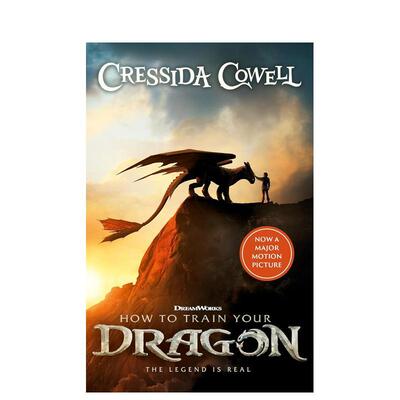 【预售】驯龙高手电影同步版How to Train Your Dragon英文青少年读物Cressida Cowell平装Hodder Children books进口原版书