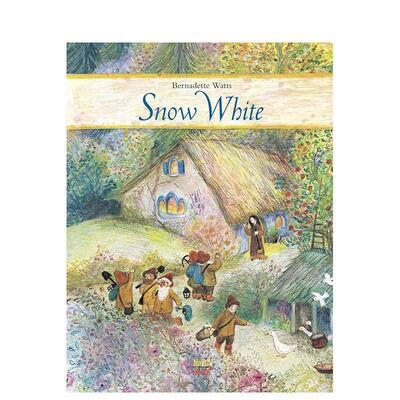 【预售】【Bernadette Watts】白雪公主Snow White英文儿童绘本插画师Brothers Grimm 精装NorthSouth Books3-6岁进口原版书97815