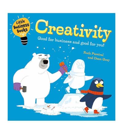 【现货】给孩子的商业小丛书创造力Little Business Books英文儿童绘本职业认知财商管理Ruth Percival平装Franklin Watts6-9岁进
