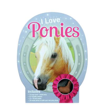 【现货】我喜欢 小马【I Love】Ponies英文儿童趣味Annabel Savery精装6-9岁Silver Dolphin Books进口原版书