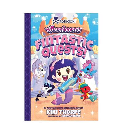 【预售】美人鱼独角兽：奇妙的冒险 Mermicorno: Fintastic Quests! 原版英文儿童桥梁书