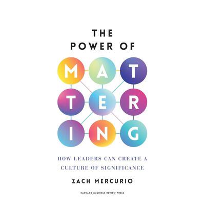 【预售】重要性的力量The Power of Mattering英文商业行销精装进口原版书Zach MercurioHARVARD BUSINESS