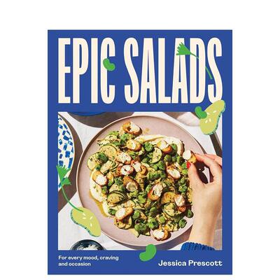 【预售】史诗沙拉Epic Salads英文餐饮Jessica Prescott精装进口原版书Hardie Grant Books9781743799758