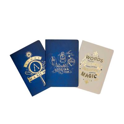 【预售】哈利波特咒语灵药日程本三本套装Harry Potter Spells and Potions Planner Notebook Collection 英文文创笔记本Notebo