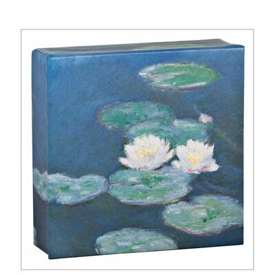 【预售】莫奈迷你问候卡Monet Mini Flip Notecards英文文创卡牌teNeues盒装teNeues进口原版书9781623257293