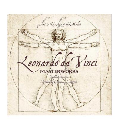 【现货】达芬奇【Masterworks】Leonardo da Vinci 英文外国美术15至18世纪Rosalind Ormiston精装Flame Tree进口原版书978178755