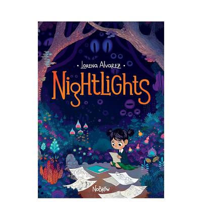 【现货】夜灯1Nightlights 1英文儿童分阶阅读6-9岁Lorena Alvarez进口原版书Nobrow Press9781910620571