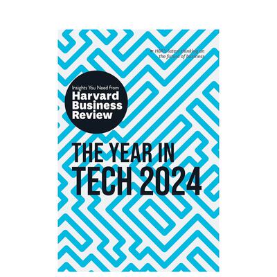 【预售】2024年科技之年《哈佛商业评论》见解英文社会科学进口原版外版书精装14岁以上The Year in Tech， 2024 The Insights Yo