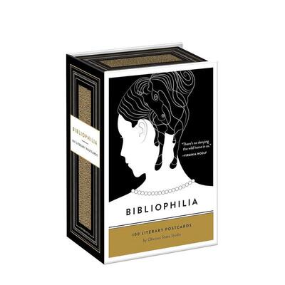 【现货】爱书人 100张文学明信片Bibliophilia英文文创明信片Evan Robertson盒装Potter Style进口原版书9780553447897