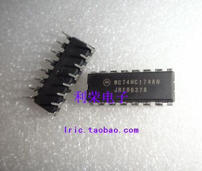 MC74HC174AN  MM74HC174N   全新原装