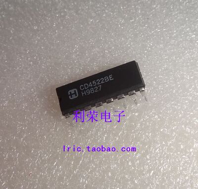 CD4522BE  CD4522BCN  MC14522BCP  CD4522BEX   DIP16   现货