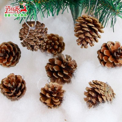 Christmas tree pendant garland hanging pine cones