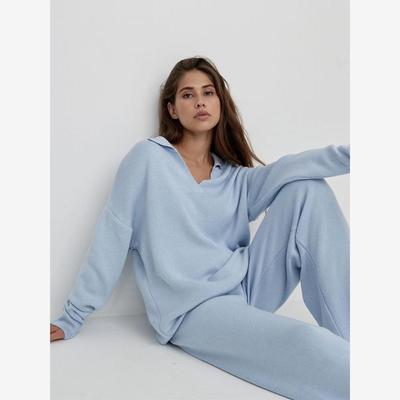 Knittedswear欧美Polo领