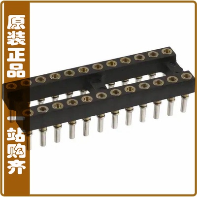 614-43-324-31-012000【CONN IC DIP SOCKET 24POS GOLD】