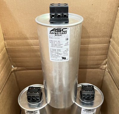美国ASC/CAPACITORS X3820 3X35UF 850VAC 三相交流滤波电容 原装