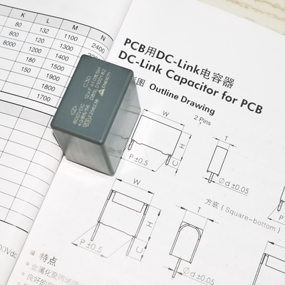 FARATRONIC C3D2K126KB00350 C3D 12UF800V ±10%DC-LINK薄膜电容