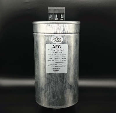 原装AEG PSC 40 T 525D 3*154.1uF 525VAC 三相交流滤波电容器