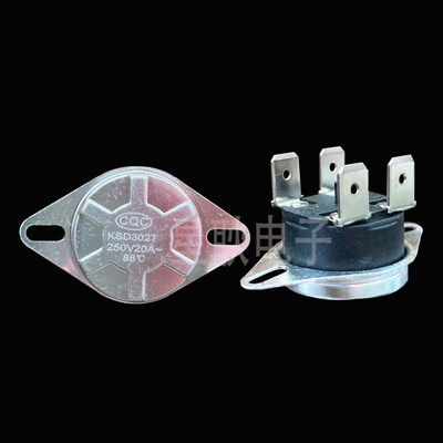 KSD302/306X/204美的电热水器温控开关10A 15A 16A 20A250V 88度