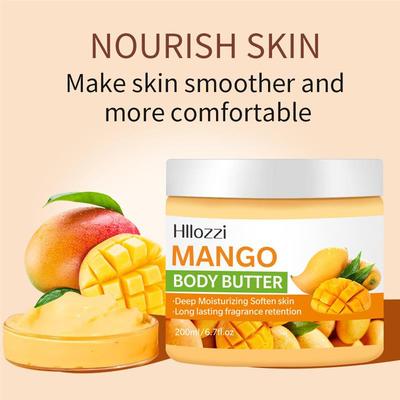 Mango Body Butter Moisturizer Smoothing Dry Rough身体乳黄油
