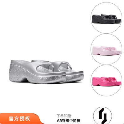 TRAPARWAVES坡跟人字拖凉鞋