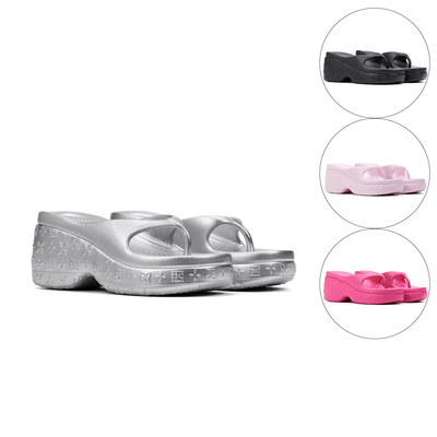 TRAPARWAVES坡跟人字拖凉鞋