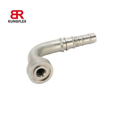 SAE90°法兰软管接头9000PSI