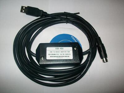 JXMCU_USB-HOU适用汇川PLC编程线H1U,H2U,H0U等系列PLC编程线,