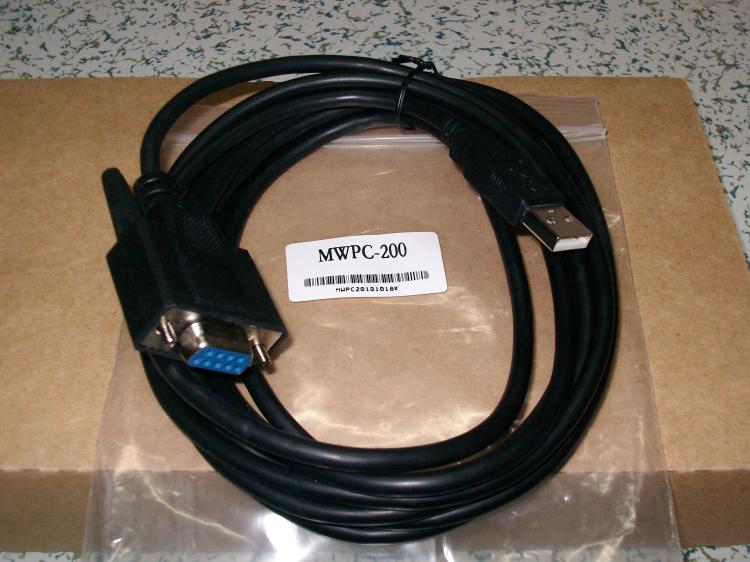 JXMCU_MWPC-200适用丰炜VH,VB,M,VB2,VB1,VB0PLC编程线,RS232-USB