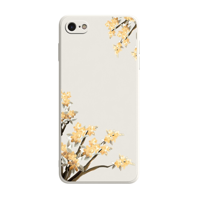 蝴蝶花适用iphone6splus手机壳8plus苹果6s套6plus防摔7p新款七iphone8液态iphonese3女款六6sp外壳8八se2