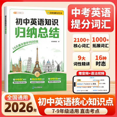 15天背完初中英语知识归纳3500词