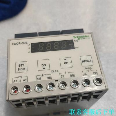 施耐德EOCR-3DE-WRDM7几乎全新！韩国原装进口，拆议价