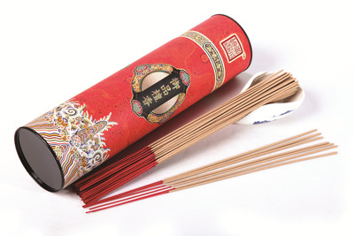 厦门天然香万福林 御品檀香32CM立香  YT12083