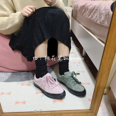 翻毛皮onestarConverse/匡威粉