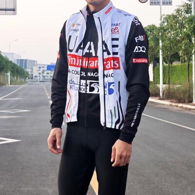 cnride公路车防风UAE车队骑行服