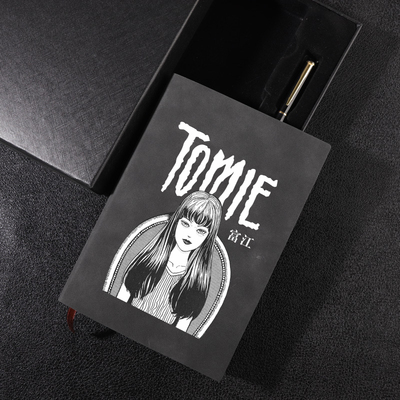 富江周边书包伊藤润二a5笔记本企业简约本子商务办公记事本日记本