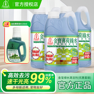 金宝绿水拖地去污除臭辟味清洁剂