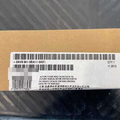 6AV66410BA110AX1西门子原装正品未拆封议价
