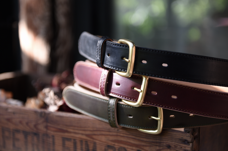 ANOTHER CLASSIC双面皮带 HORWEEN CXL皮革腰带_虎窝淘