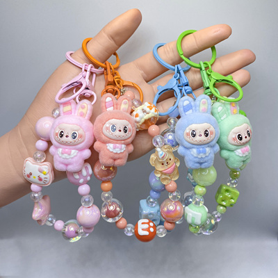 毛绒朵拉大表姐树脂挂饰