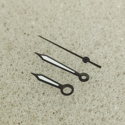 改装NH35机芯配件表针绿夜光指针