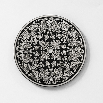 机械手表手动机芯表盘 39mm 纯雕花字面 适合eta6497和ST3600机芯