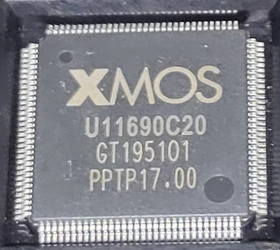 全新原装 XU216-512-TQ128-C20 丝印U11690C20 芯片 XMOS微控制器