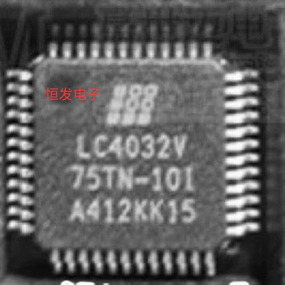 LC4032V-75TN48C 现货LC4032V75TN-10I 贴片QFP48 可编程逻辑芯片