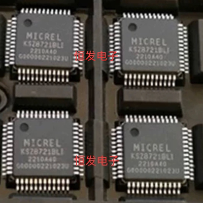 KSZ8721BL 封装 LQFP-48脚 收发器IC KSZ8721BLI以太网