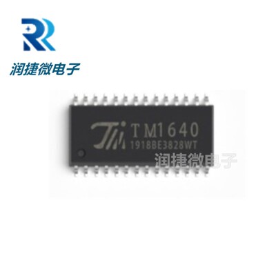 TM1640 TM1640B SOP28  LED显示驱动显示驱动控制电路